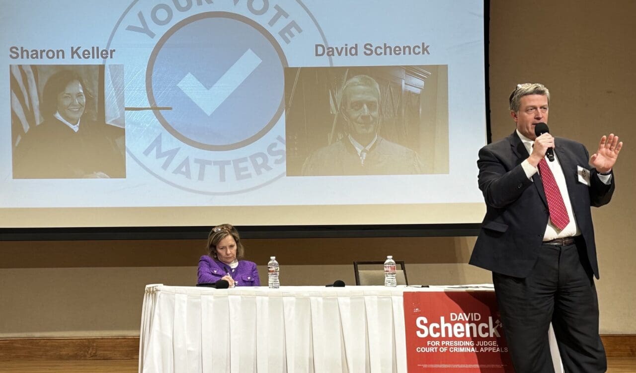 Time For a Change? Schenck and Keller Spar Over Criminal Appeals Court ...
